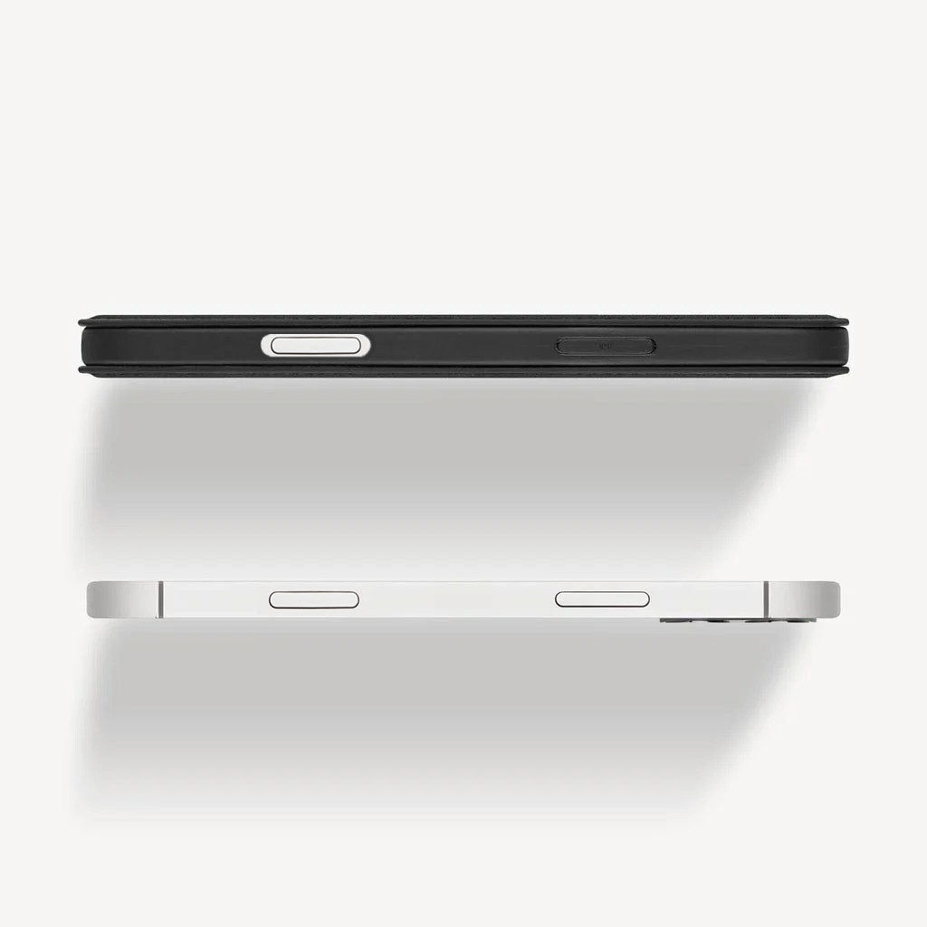 Naturbelassenes Leder Deutschland- Hülle für das iPhone 16 | wiiuka